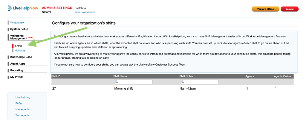 Workforce Management: Simple Tool for Time and Shift Tracking